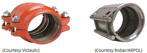 Extensive Damage | Mechanical Joint Clamps | Bolted Couplings ...